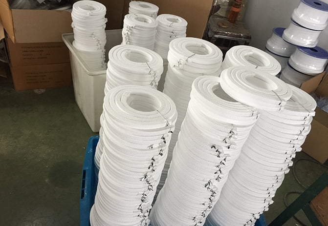 Manlid PTFE Braided Packing Seal with Silicone Core For ISO Tank
