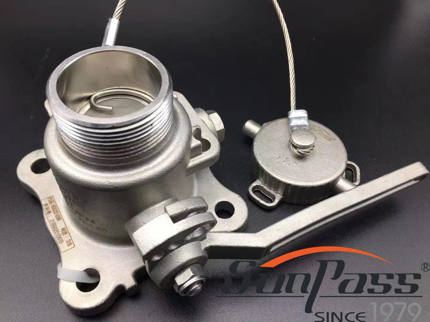 Aireline-DN40 BSP Air valve Ball Valve for ISO Tank Container Spare ...