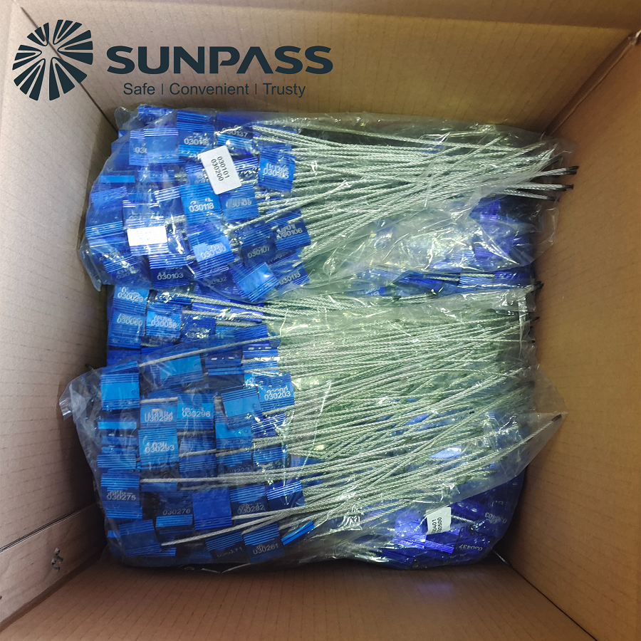 SUNPASS Wire Customs Seal for ISO Tank Container - Sunpass Sealing ...
