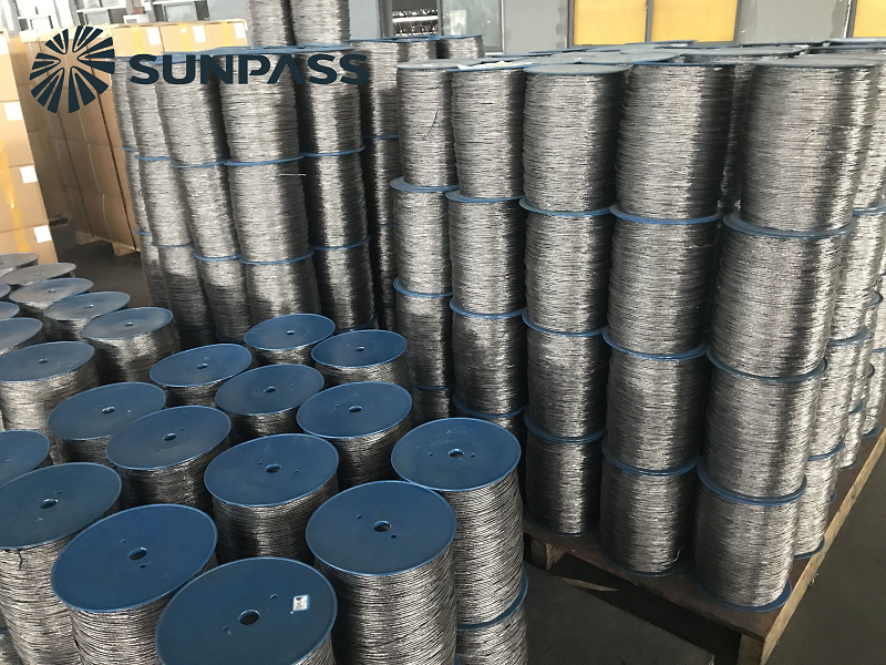 The Germany Customer Ordered 10000KGS Expanded Graphite Yarn For ...