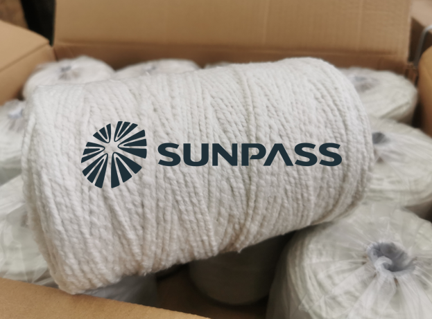 The Italian customersr Ordered 800kg Ceramic Fiber Yarn From TOP ...