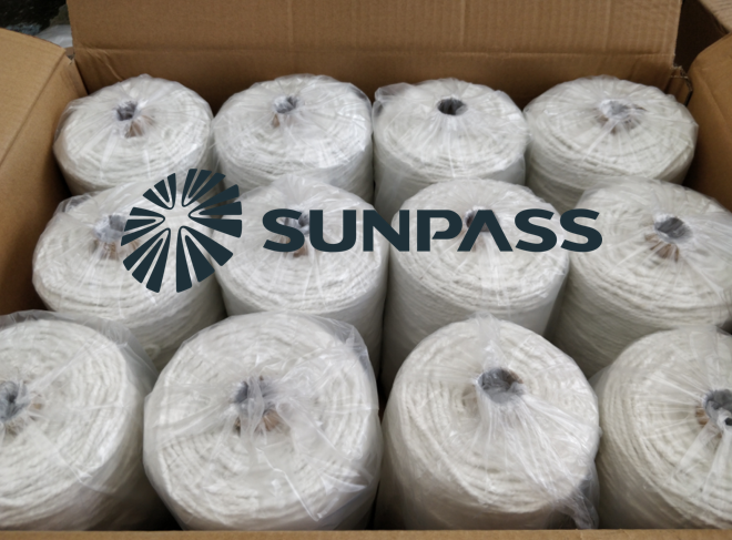 The Italian customersr Ordered 800kg Ceramic Fiber Yarn From TOP ...